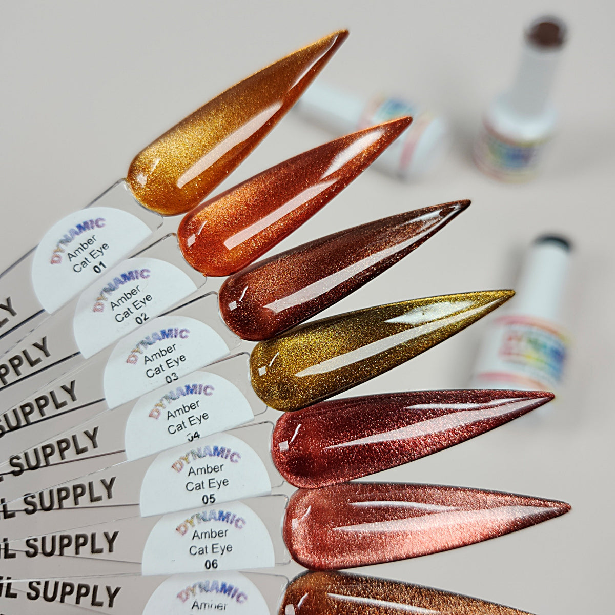 Amber Cat Eye (Magnet) Gel Polish Collection - Fall Colors Collection ...