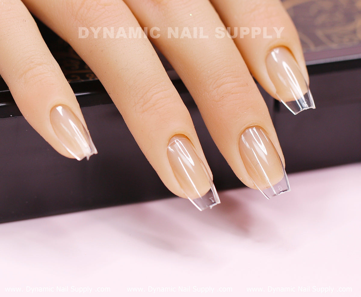 [Coffin S] Full Cover Tips - Soft Gel X tips - 600 pcs - Short length ...