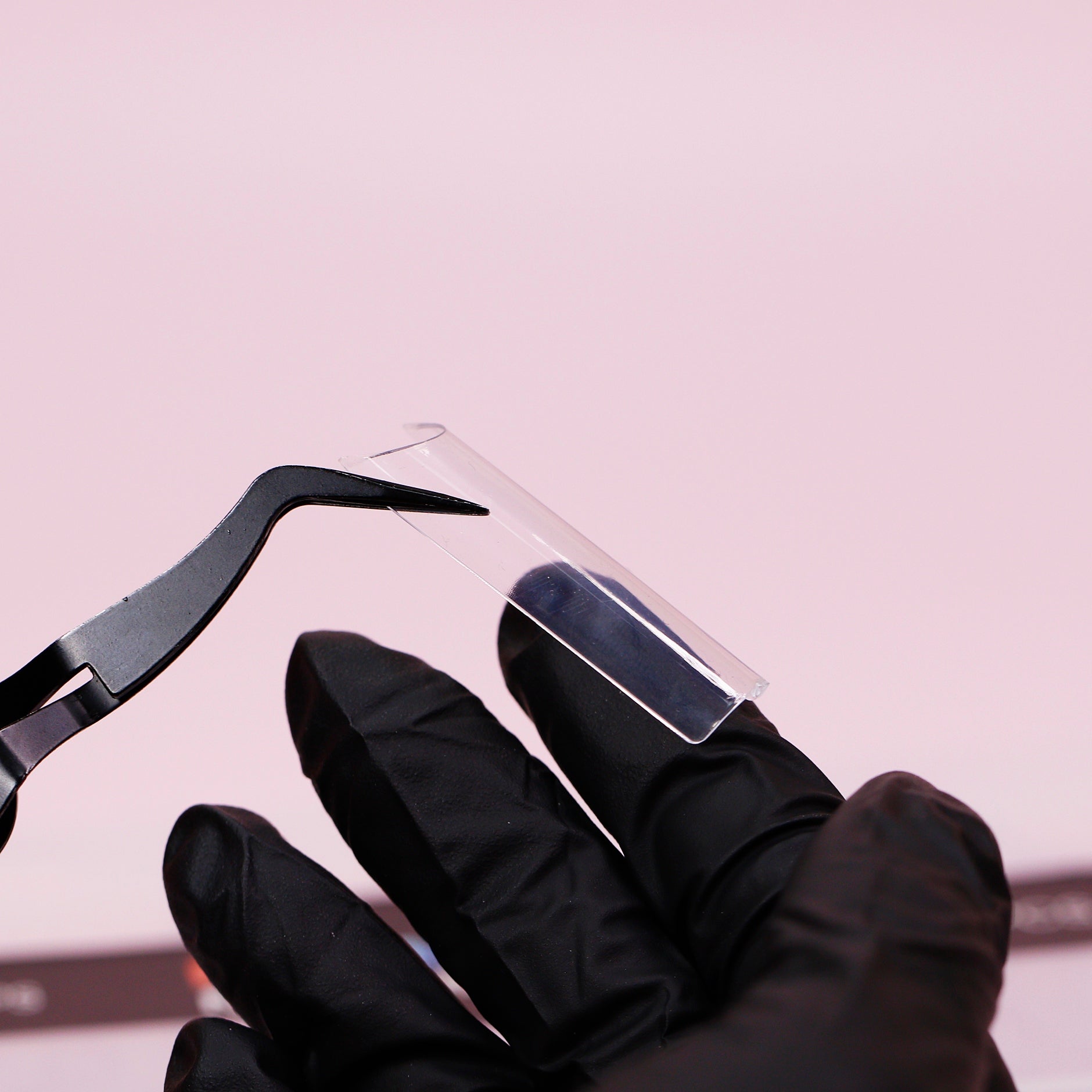 XXL Long Square C-Curve Nail Tips - Box - 400 pcs - 10 sizes - Clear t ...