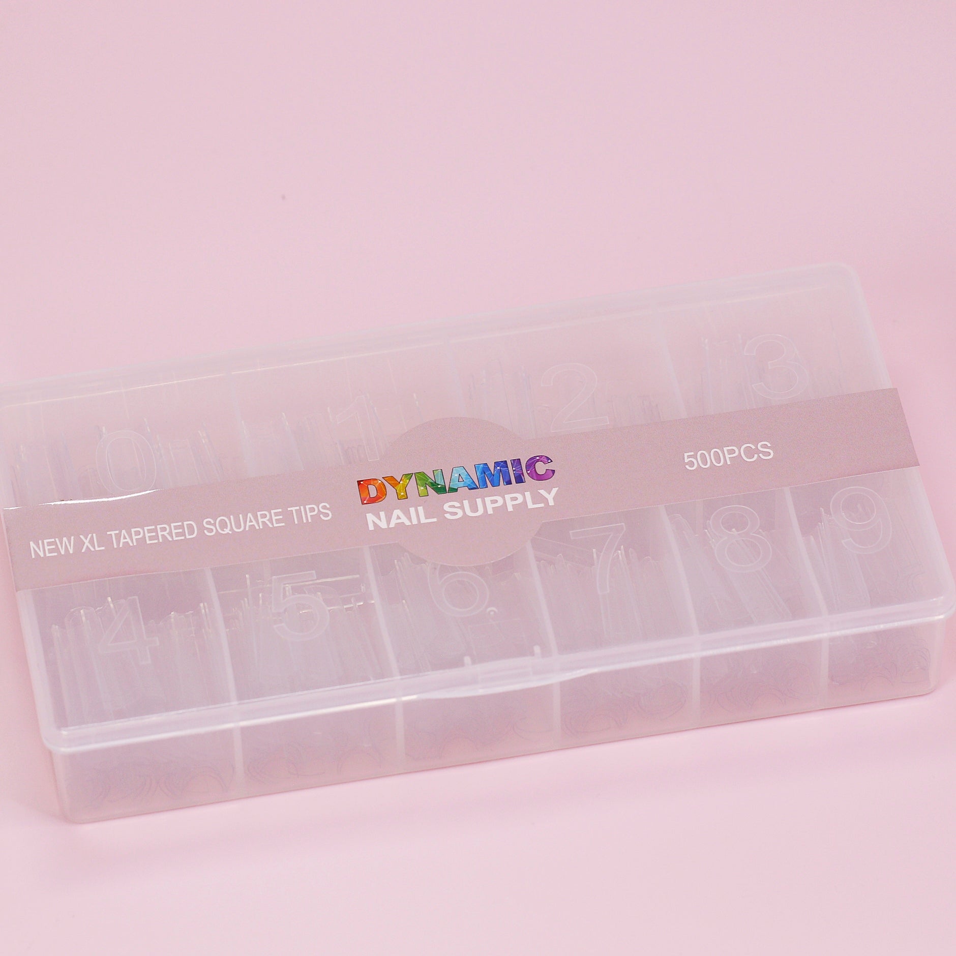 New XL Tapered Square Tips (Updated) - XL - 10 sizes - 500 tips - Clea ...