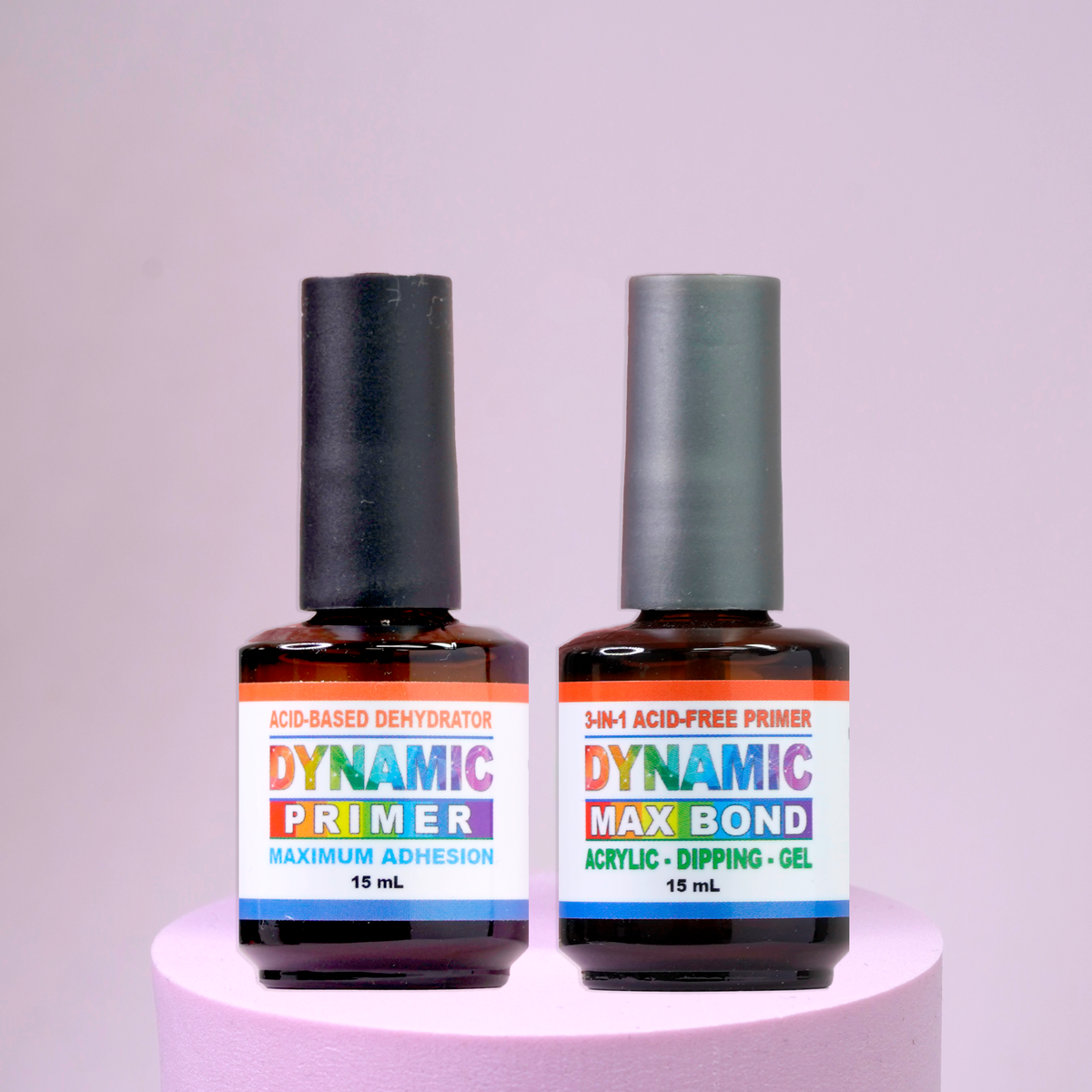 1 set of Dynamic Primer & Max Bond – Ultimate Nail Prep & Adhesion Duo ...