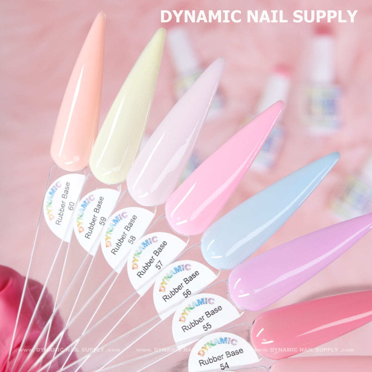 (BIAB) Rubber Base Nude Color Builder Gel Polish Collection From 49 to ...