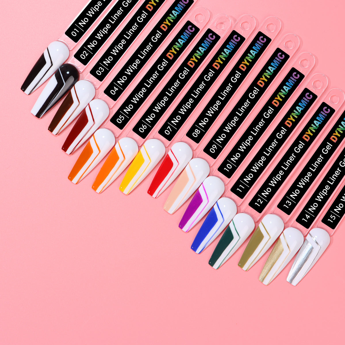 (39 Colors) Dynamic No-Wipe Liner Gel Collection for Professional ...