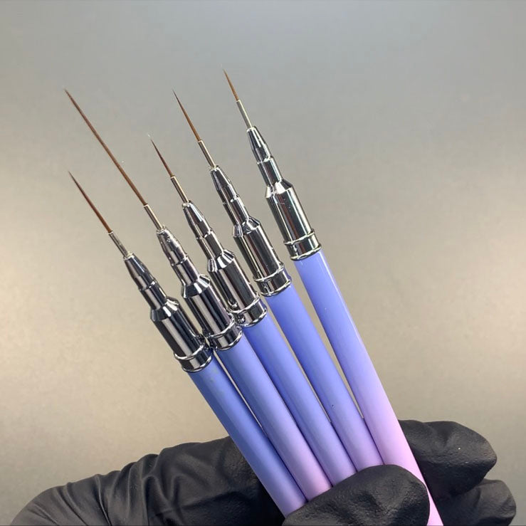 Dynamic® New Liner Brush Set for Fine and Thin lines (with supporting ...