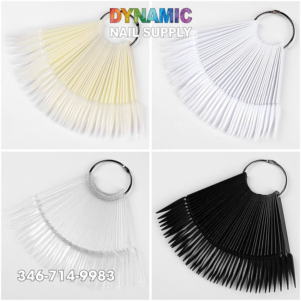 50 pcs each bag - Nails Swatches display tips - Sample display nails t ...