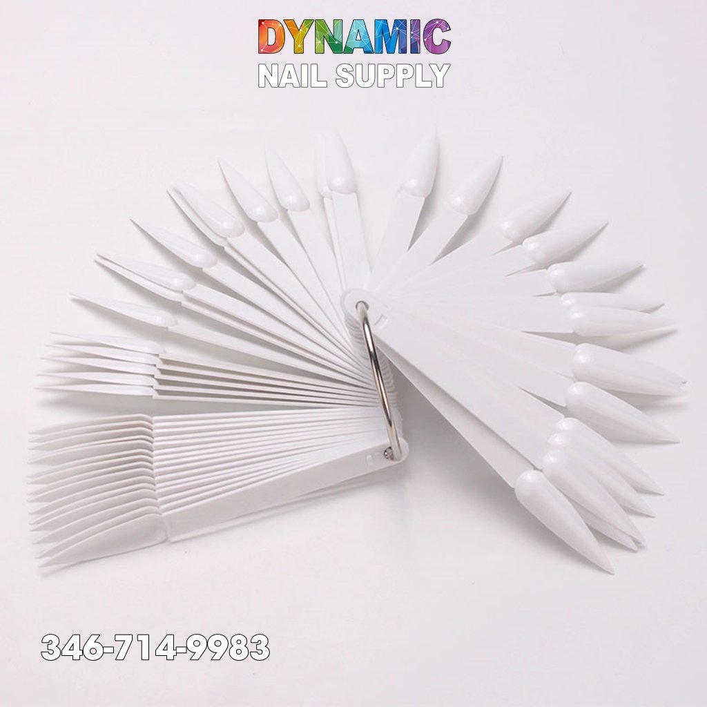50 pcs each bag - Nails Swatches display tips - Sample display nails t ...
