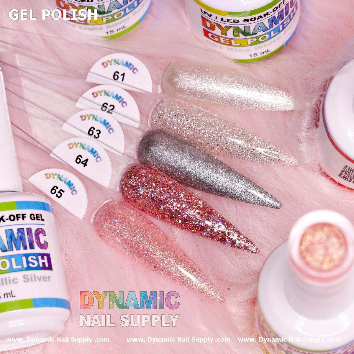 Dynamic Gel Polish Collection from 61 to 65 – Dynamic Nail Supply