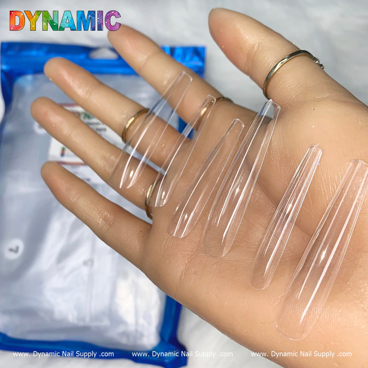 XXXL Coffin Full-cover Tips - 3XL Soft gel press on Coffin tip (504 pc ...