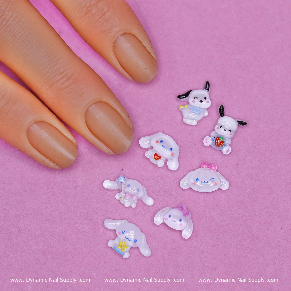 70 pcs Cute Kawaii Cartoon Character charms for Nails Art Design ...