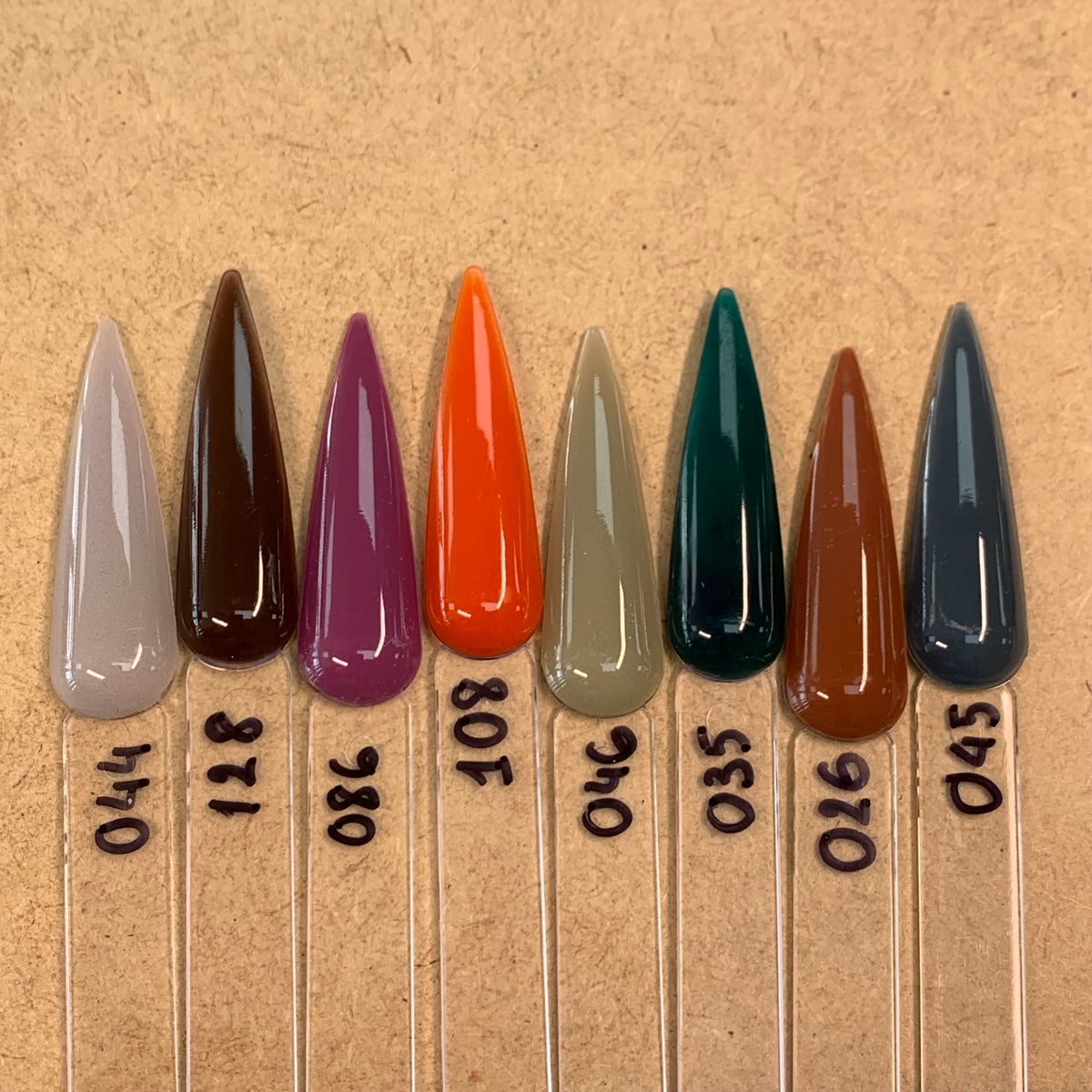 Fall Colors Collection Part 4 - Acrylic Powder For Sculpting and Dippi ...