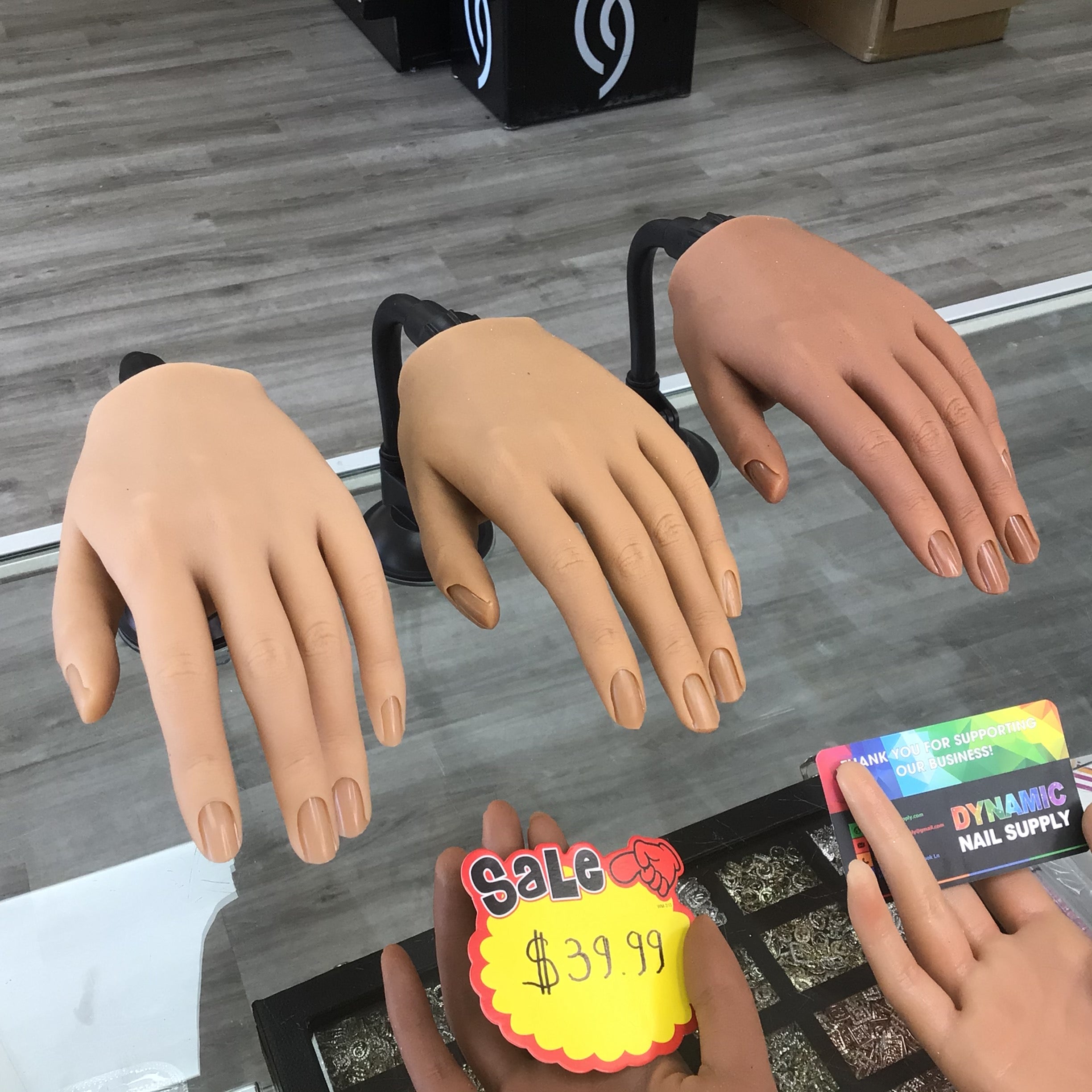 (Flash Sale $39.99) Poseable Silicone Hands and fingers for Practice o ...