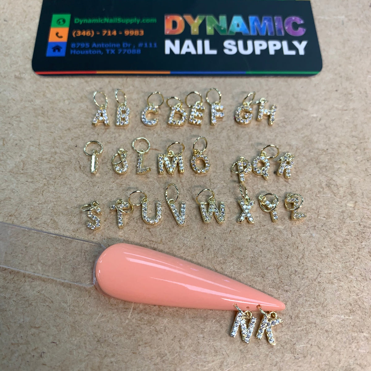 Letter Charms - Letters Dangle (Pendants) -26 pcs / set A to Z ...