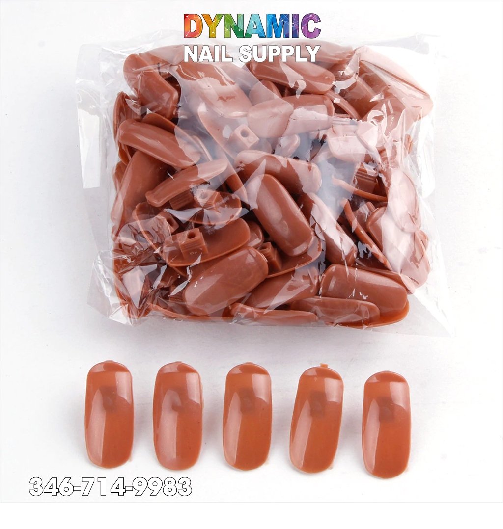 Professional Practice Hand - Include 100 pcs of Replacement Nail Tips ...