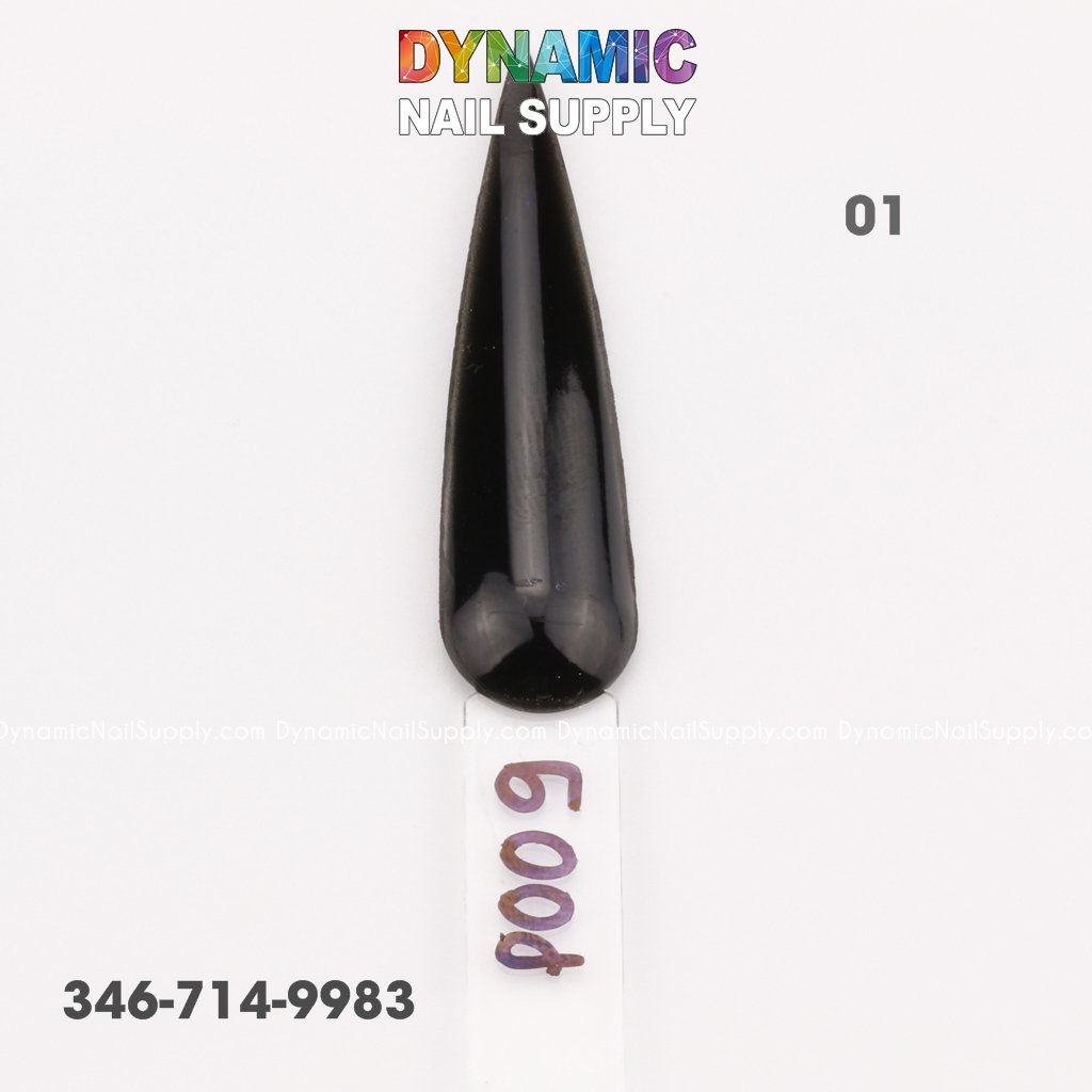 Pure Black 021 - Acrylic & Dipping Nail Powder – Dynamic Nail Supply
