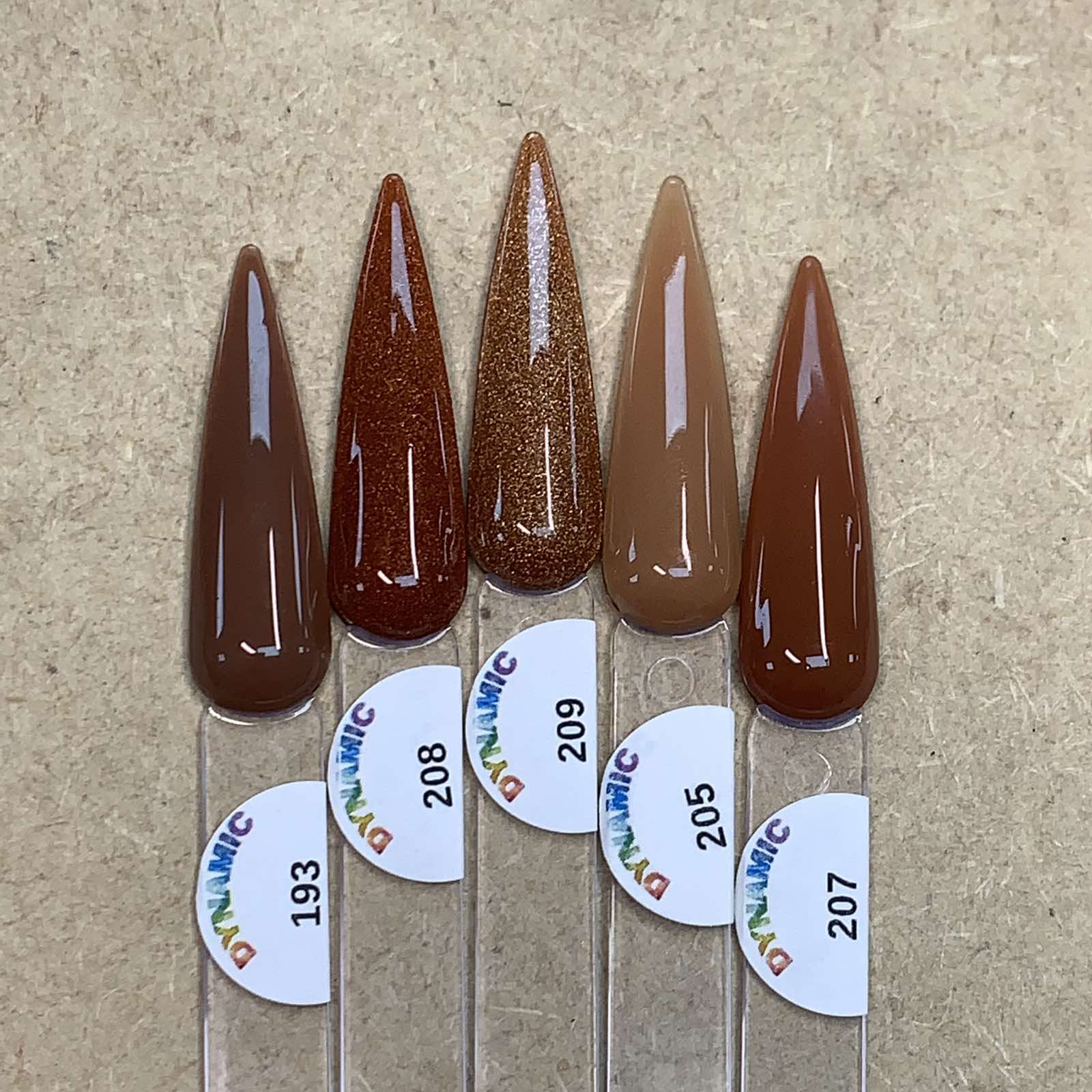 New Fall Colors Acrylic Collection (Part 2) - Brown Shades for Fall Se ...