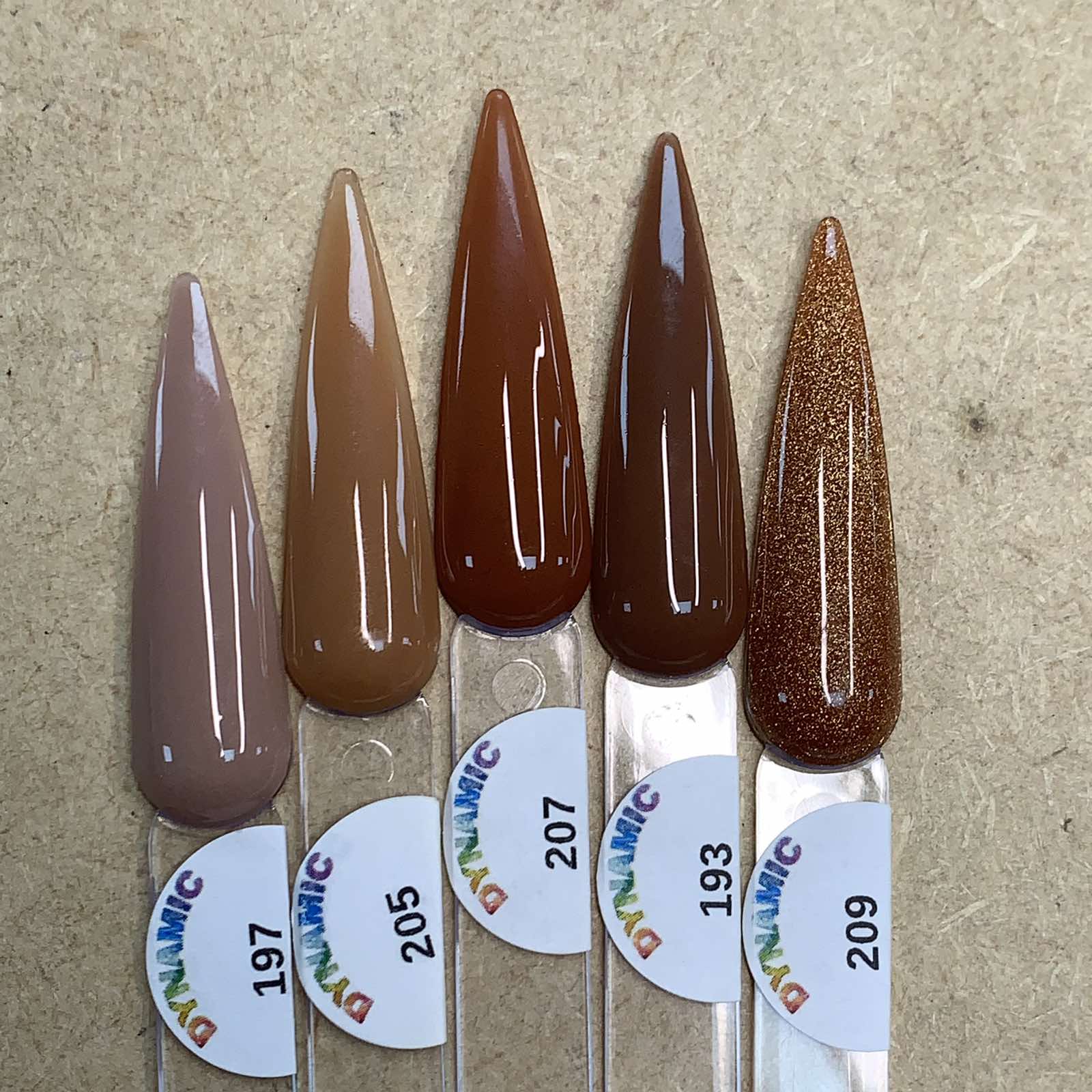 New Fall Colors Acrylic Collection (Part 2) - Brown Shades for Fall Se ...