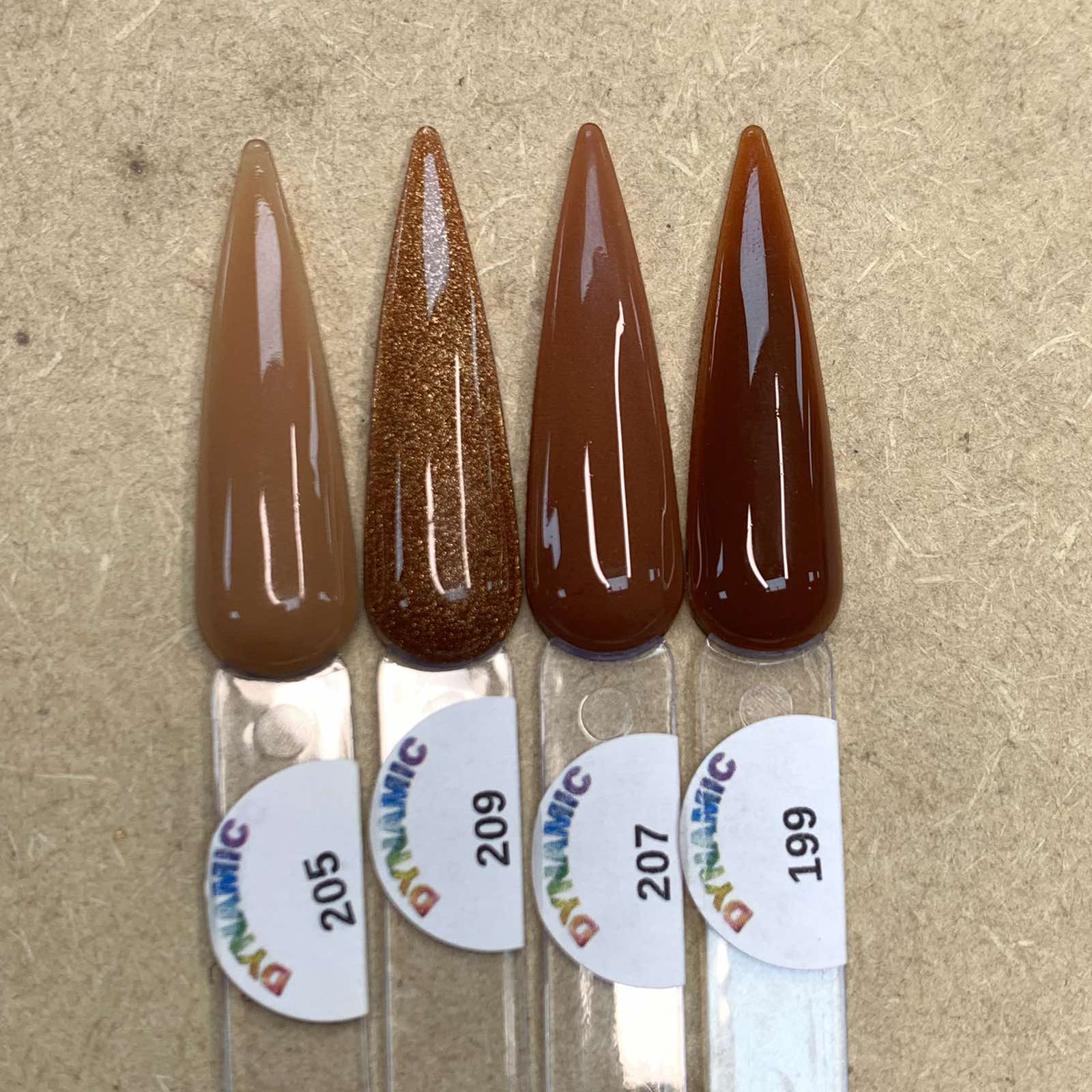 New Fall Colors Acrylic Collection (Part 2) - Brown Shades for Fall Se ...