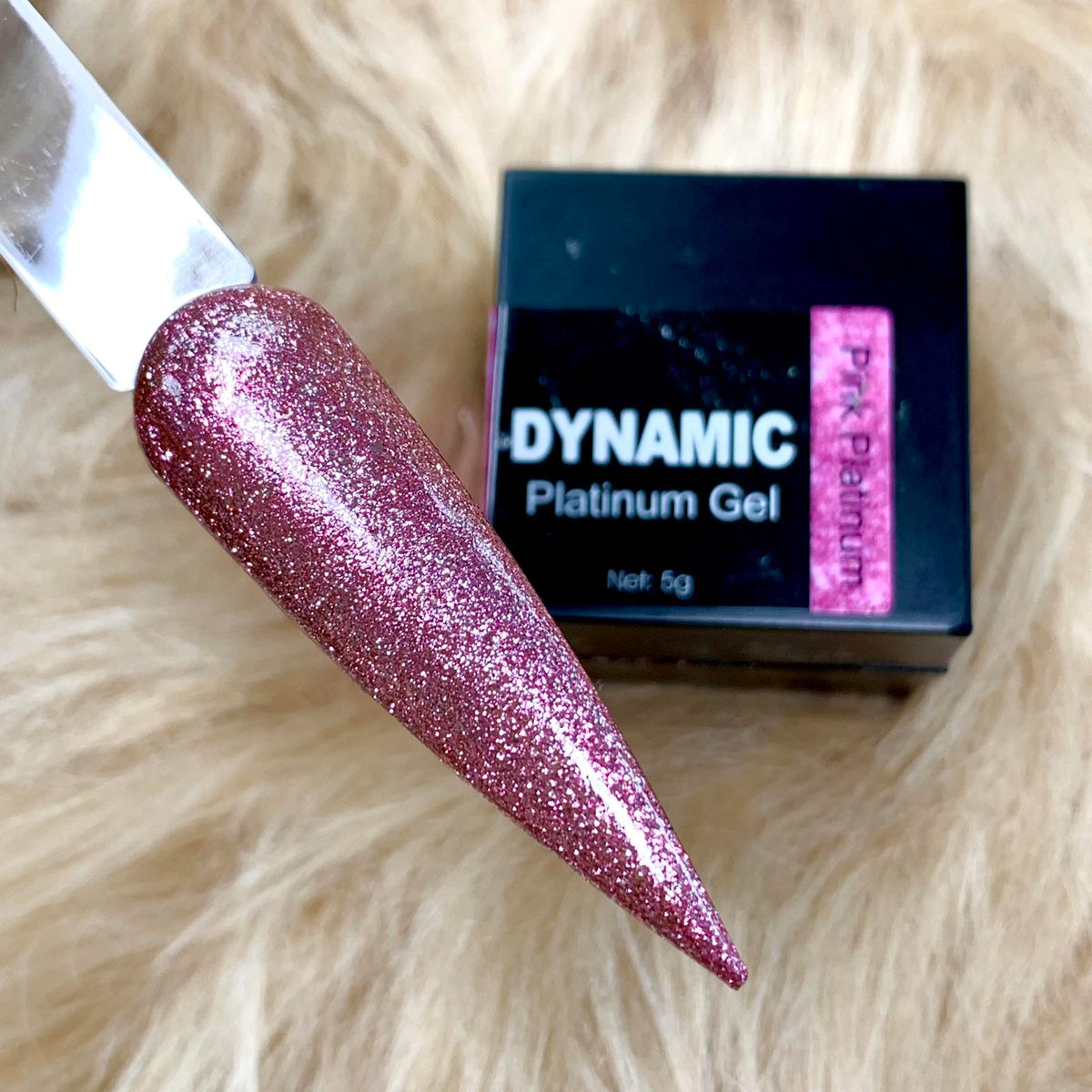 Pink Platinum Gel for Painting , Line Work Nails Art Design – Dynamic ...